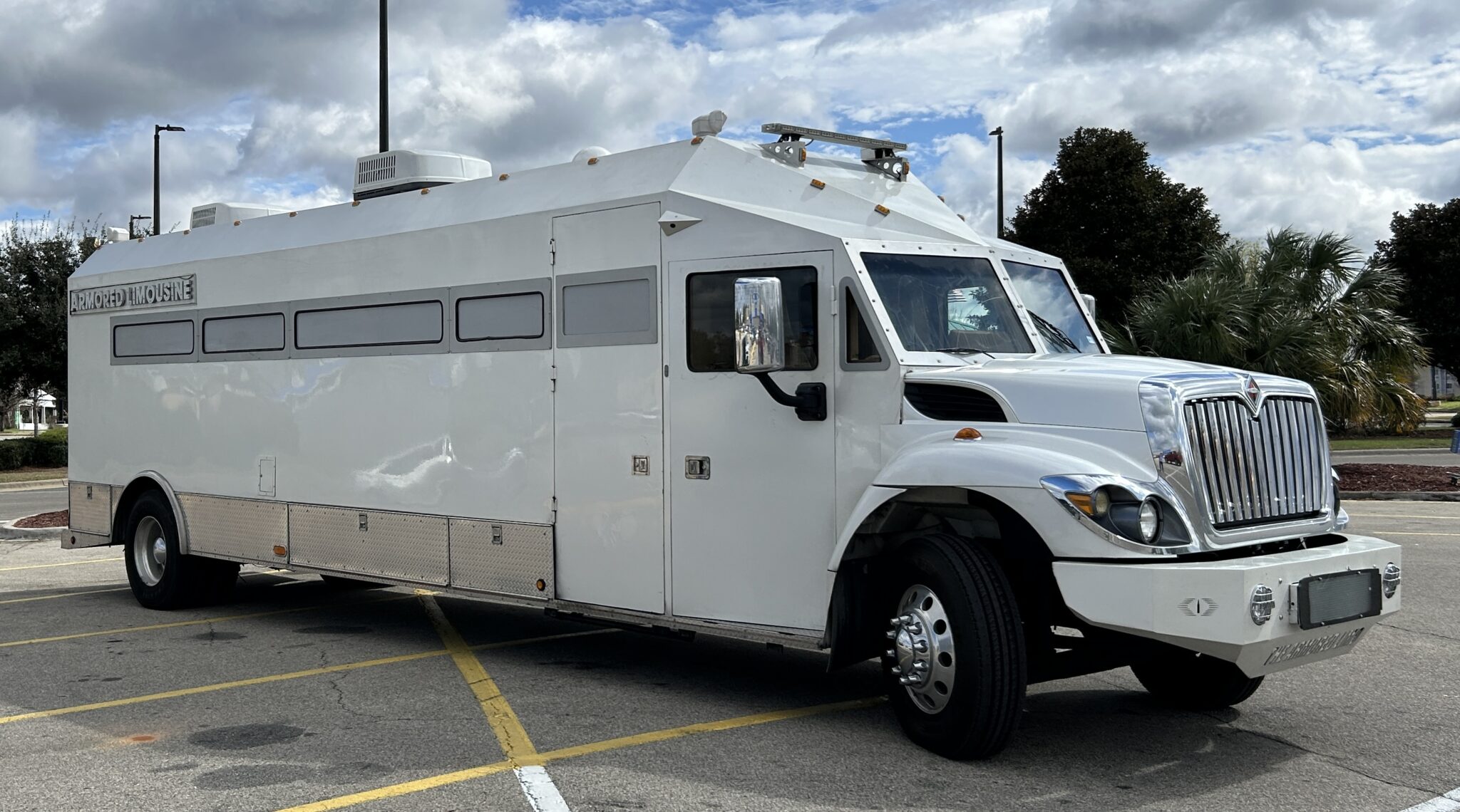Armored Car Limo Bus - #1 Bullet Proof Over The Entire Vehicle!