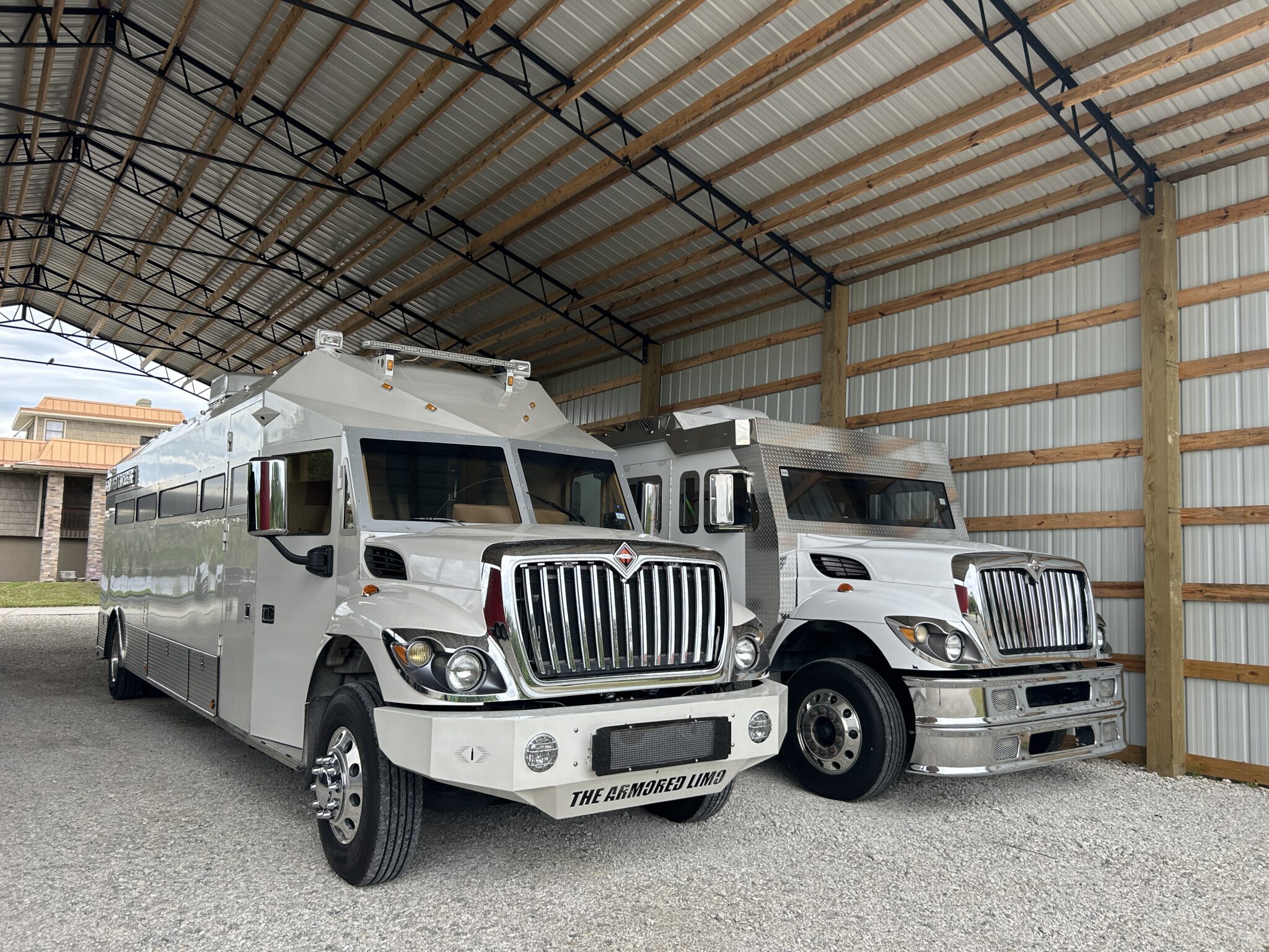 Armored Car Limo Bus - #1 Bullet Proof Over The Entire Vehicle!
